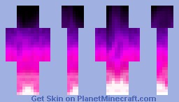 Purple flame Minecraft Skin