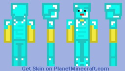 diamond skin Minecraft Skin