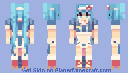 Vocaloid: .Hatsune Miku. [Thumbelina] Minecraft Skin
