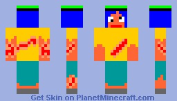 hurt guy Minecraft Skin