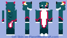 see/fire dragon Minecraft Skin