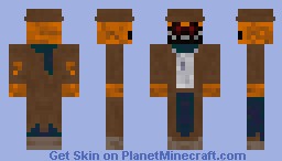 Demon Cowboy! Minecraft Skin