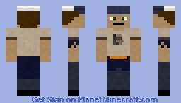 Ellis From L4D2 Minecraft Skin