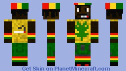 RastaFly Minecraft Skin
