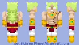 Legendary Broly Minecraft Skin