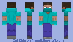 Steve PVP Minecraft Skin