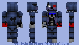 Nightmare bonnie fan Minecraft Skin