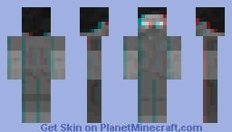 Glitched steve Minecraft Skin