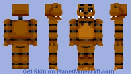 Freddy Fazbear Minecraft Skin