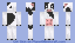 Dairy Cow Minecraft Skin