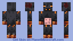 Magma Cow Minecraft Skin