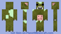 Sea Pickle Cow Minecraft Skin