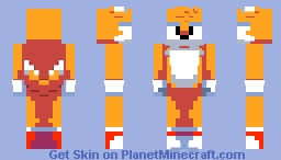 Miles "Tails" Prower Minecraft Skin