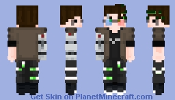 Cyberpunk Boy Minecraft Skin