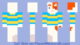 My fursona but in a Tem-shop sweater Minecraft Skin
