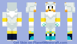Silver The Hedgehog Minecraft Skin