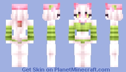 Catmaid | Chikomokii's OC - Fanart [Normal] Minecraft Skin