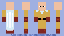 Saitama skin update Minecraft Skin