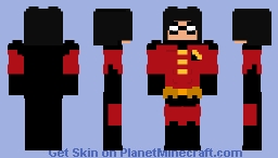 Robin (Tim Drake) Minecraft Skin