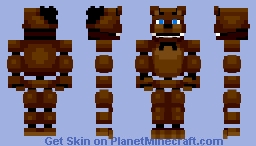 Freddy fazbear || FNAF Minecraft Skin