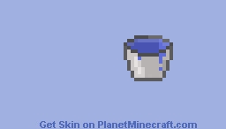 Water Bucket Minecraft Skin
