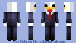 Agent chiken Minecraft Skin