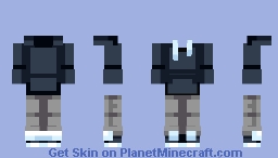 Hive Styled hoodie template Minecraft Skin