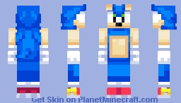 Sonic the Hedgehog [Hive Games] Minecraft Skin