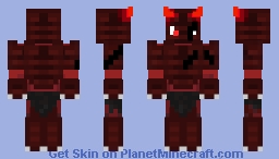 Red (Full Demon) [wip] Minecraft Skin