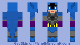 Batman 1939 Dedective Comics Minecraft Skin