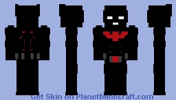 Batman Beyond Minecraft Skin