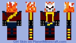 Speed Demon Blaze Allen Minecraft Skin