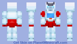 Transformers g1 Ratchet Minecraft Skin