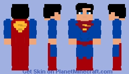 Superman Minecraft Skin