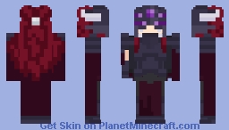 Masked Man (Masaki Shido) Gundam Build Divers Re:Rise Minecraft Skin