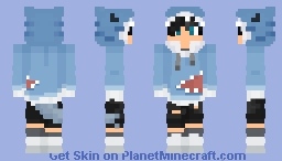 Sharky Gene Minecraft Skin