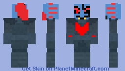 Undyne the Undying Minecraft Skin