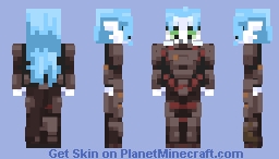 Black cube Minecraft Skin