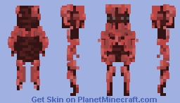 Black cube Minecraft Skin