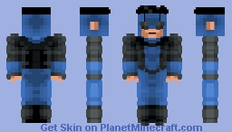 Invincible | Blue suit Minecraft Skin