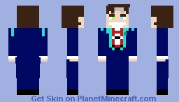 Human Vox/Vincent Whittman Ver.2 ( Hazbin Hotel ) Minecraft Skin