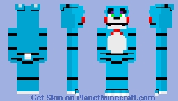 Golden Toy Bonnie (64x64) Minecraft Skin
