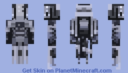 Imagining Vertically born Minecraft Skin