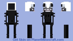 Imagining Vertically born Minecraft Skin