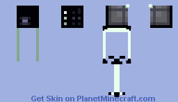 Blue bot Minecraft Skin