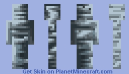 Blue bot Minecraft Skin
