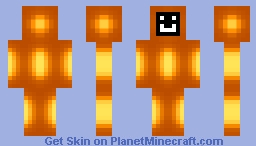 Orange shade Minecraft Skin