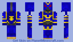 Warhammer 40K UltraMarine Minecraft Skin