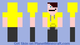 dude with hoodie Minecraft Skin