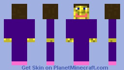 Purple Kaylee Minecraft Skin